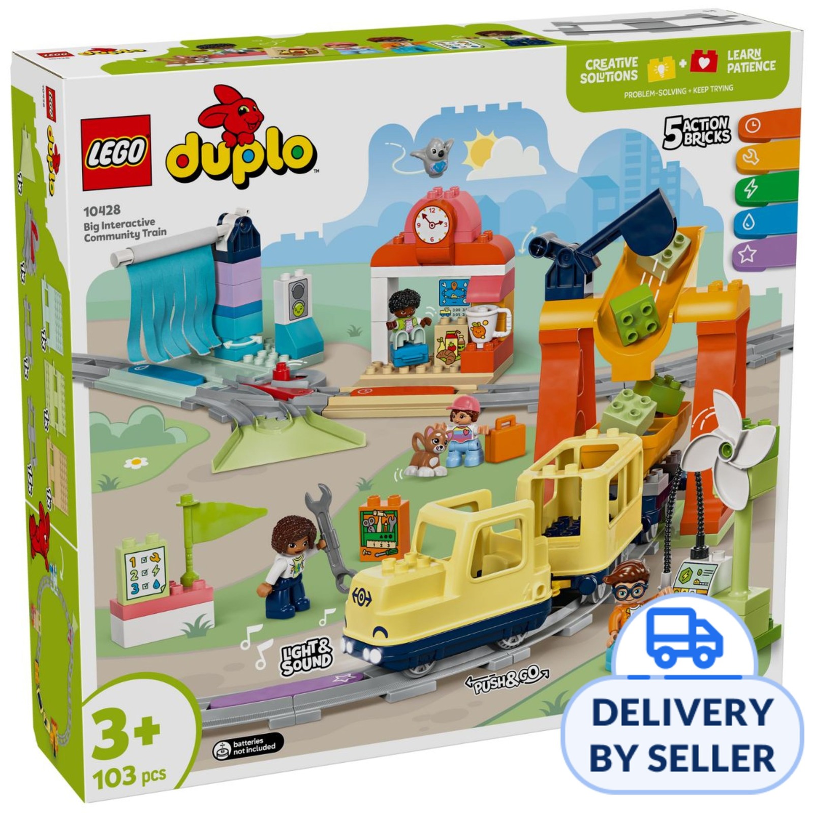 LEGO 10428 DUPLO Big Interactive Community Train | NTUC FairPrice