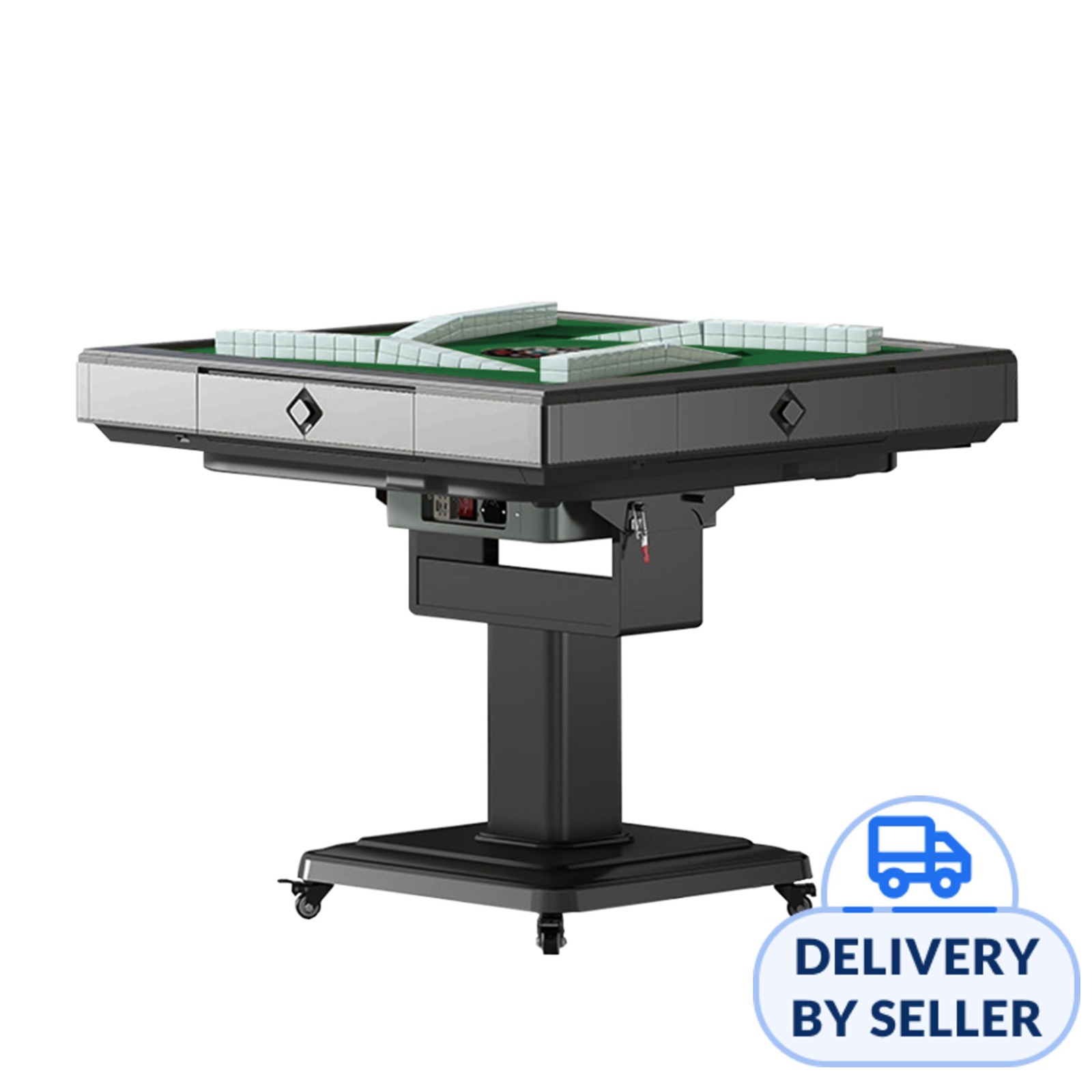 JIJI.SG Automated Rollercoaster Folding Mahjong Table - Grey | NTUC ...