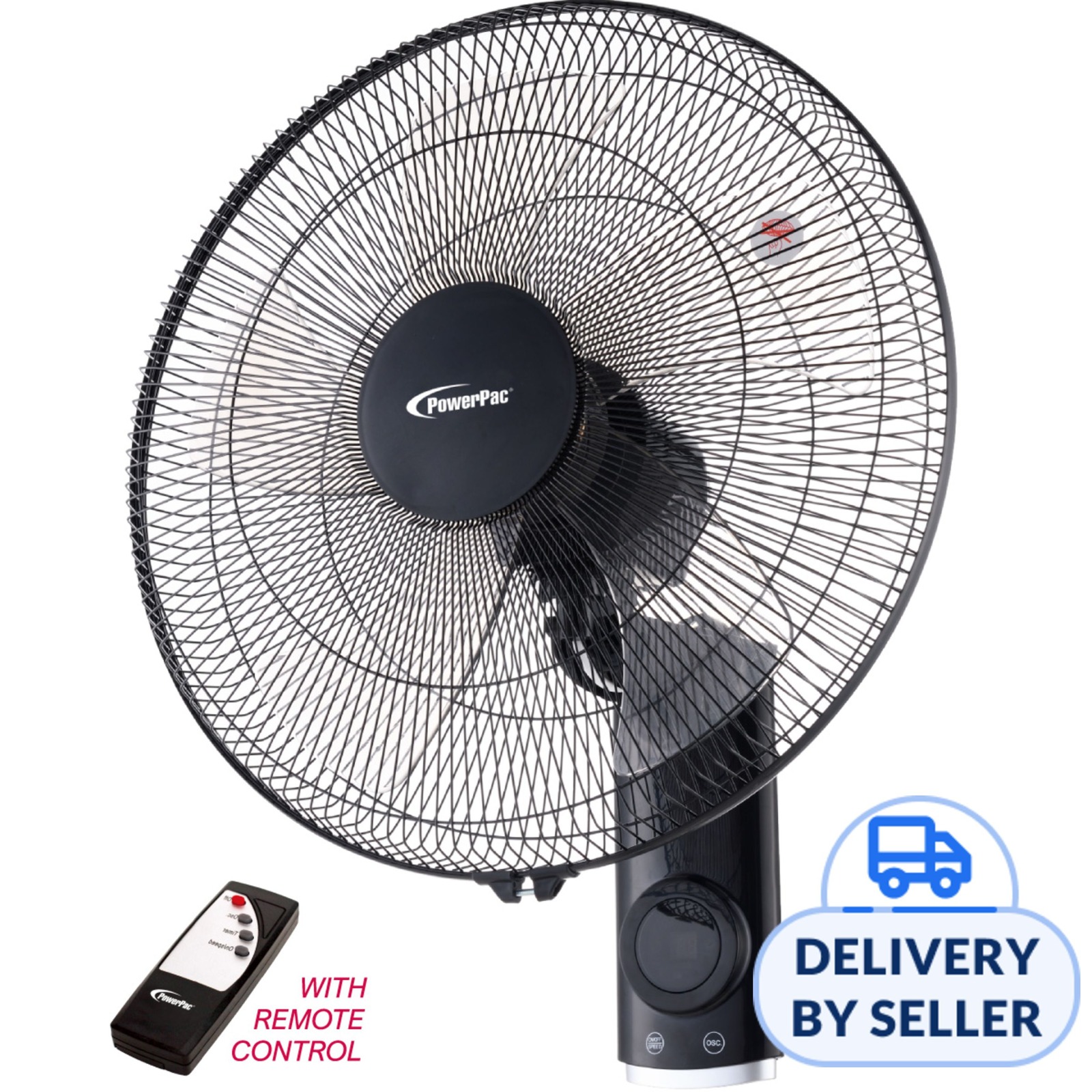 PowerPac 18 Inch Wall Fan (PPWF98R) | NTUC FairPrice