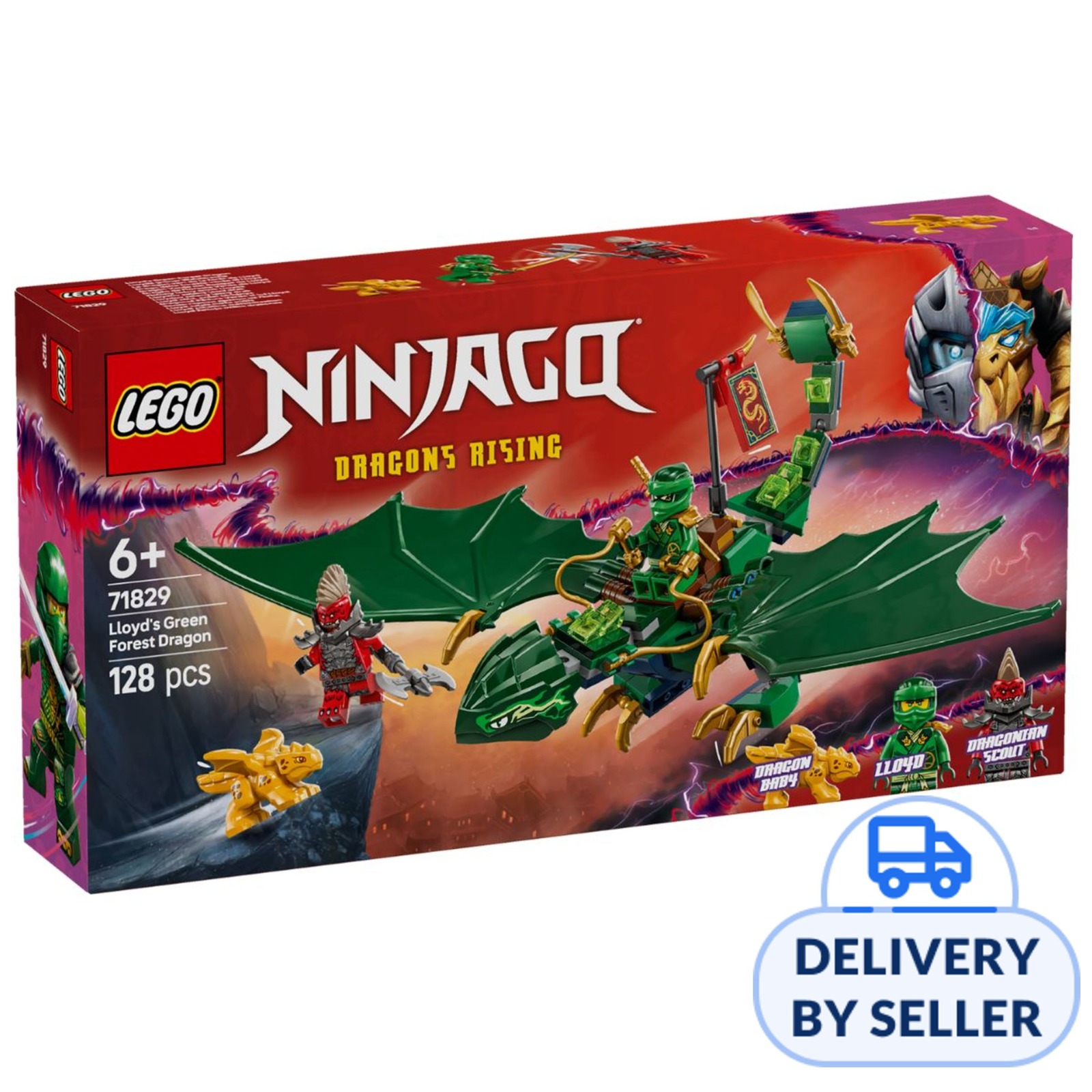 LEGO 71829 NINJAGO Lloyd’s Green Forest Dragon | NTUC FairPrice