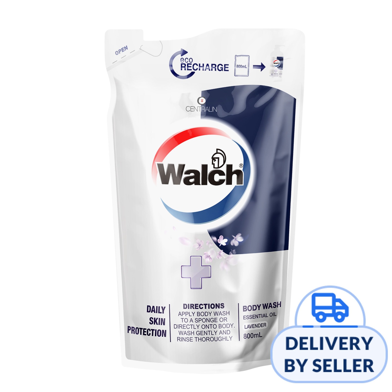 Walch Anti-bacterial Body Wash Refill - Lavender | NTUC FairPrice