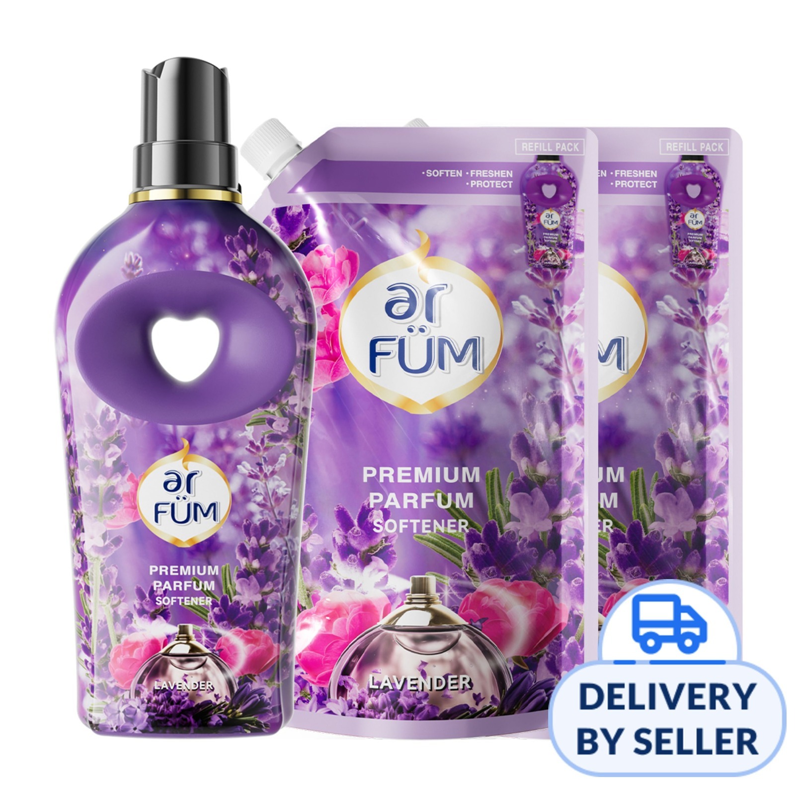 ar Fum Premium Parfum Softener Bundle - Lavender | NTUC FairPrice