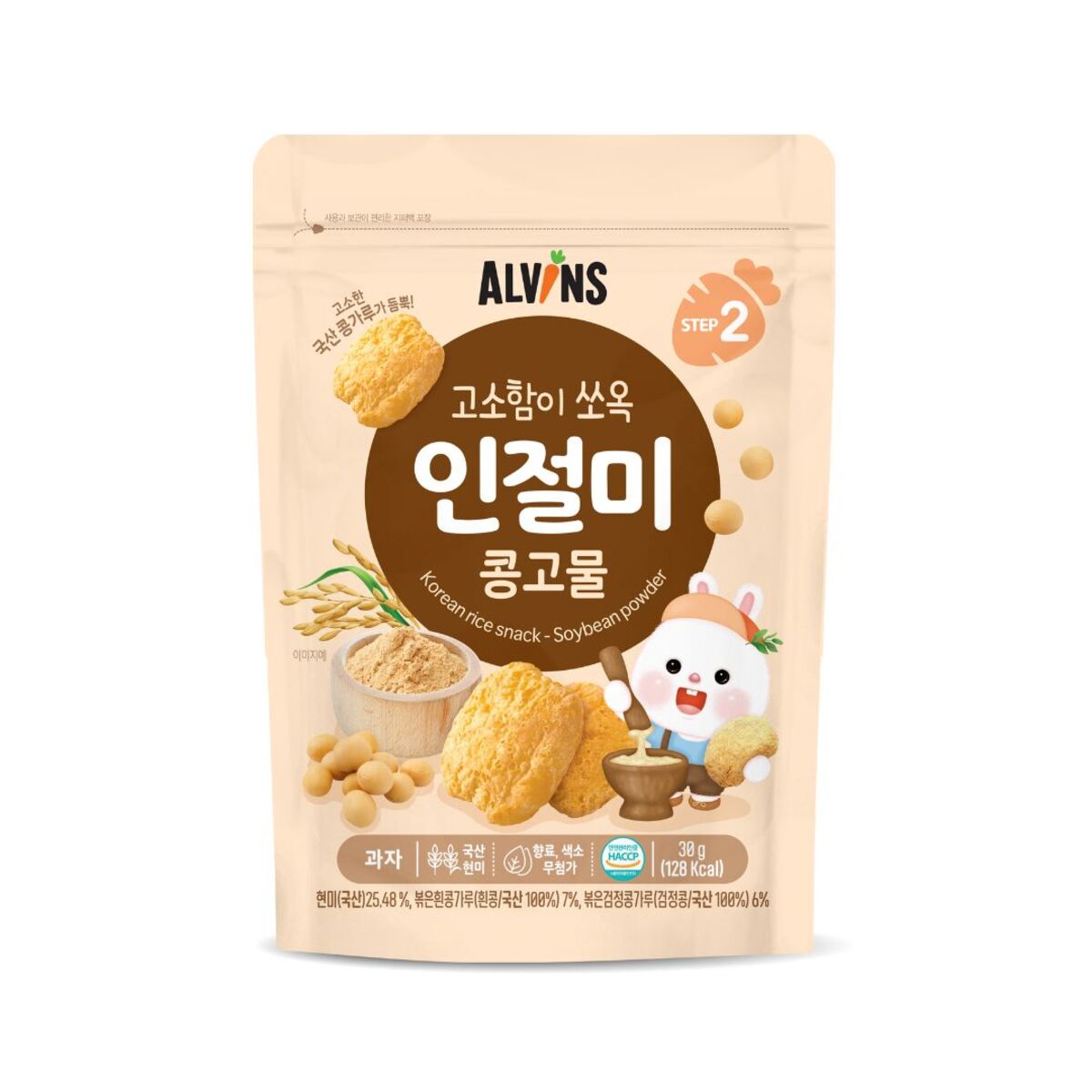 Korean Rice Cake Snack (Injeolmi) | NTUC FairPrice