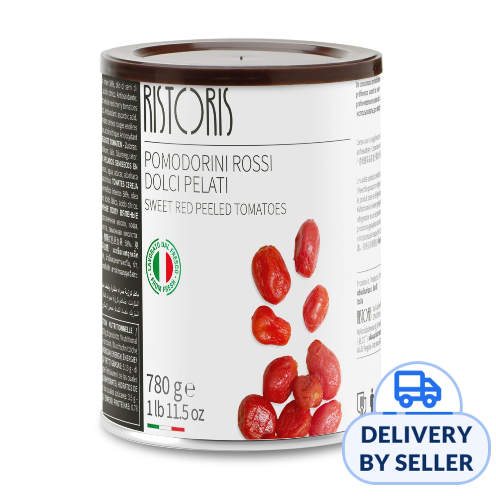 Ristoris Gourmet Sweet Red Peeled Tomatoes | NTUC FairPrice