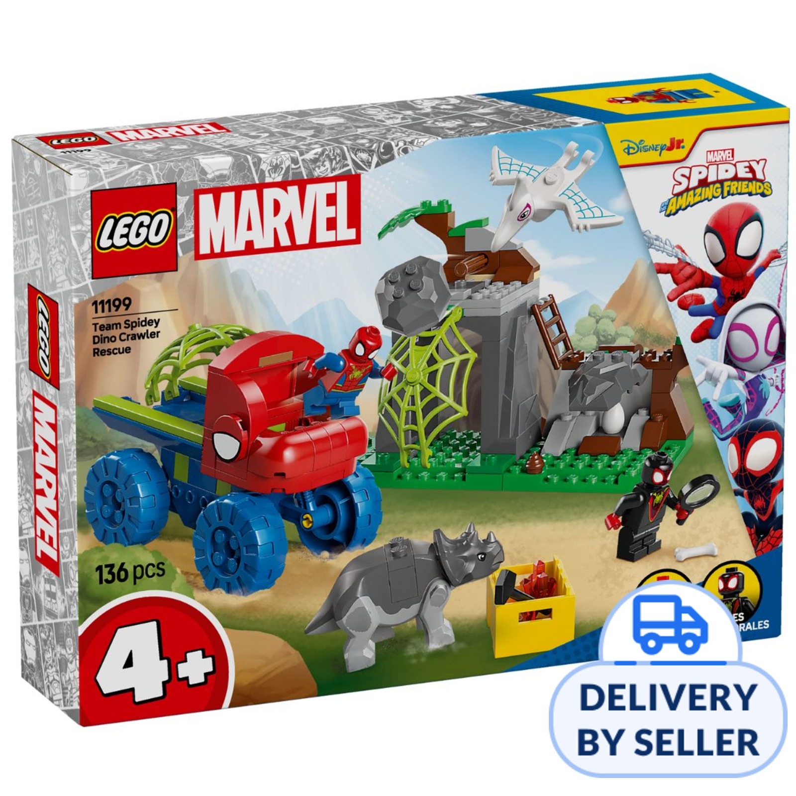 LEGO 11199 Team Spidey Dino Crawler Rescue | NTUC FairPrice