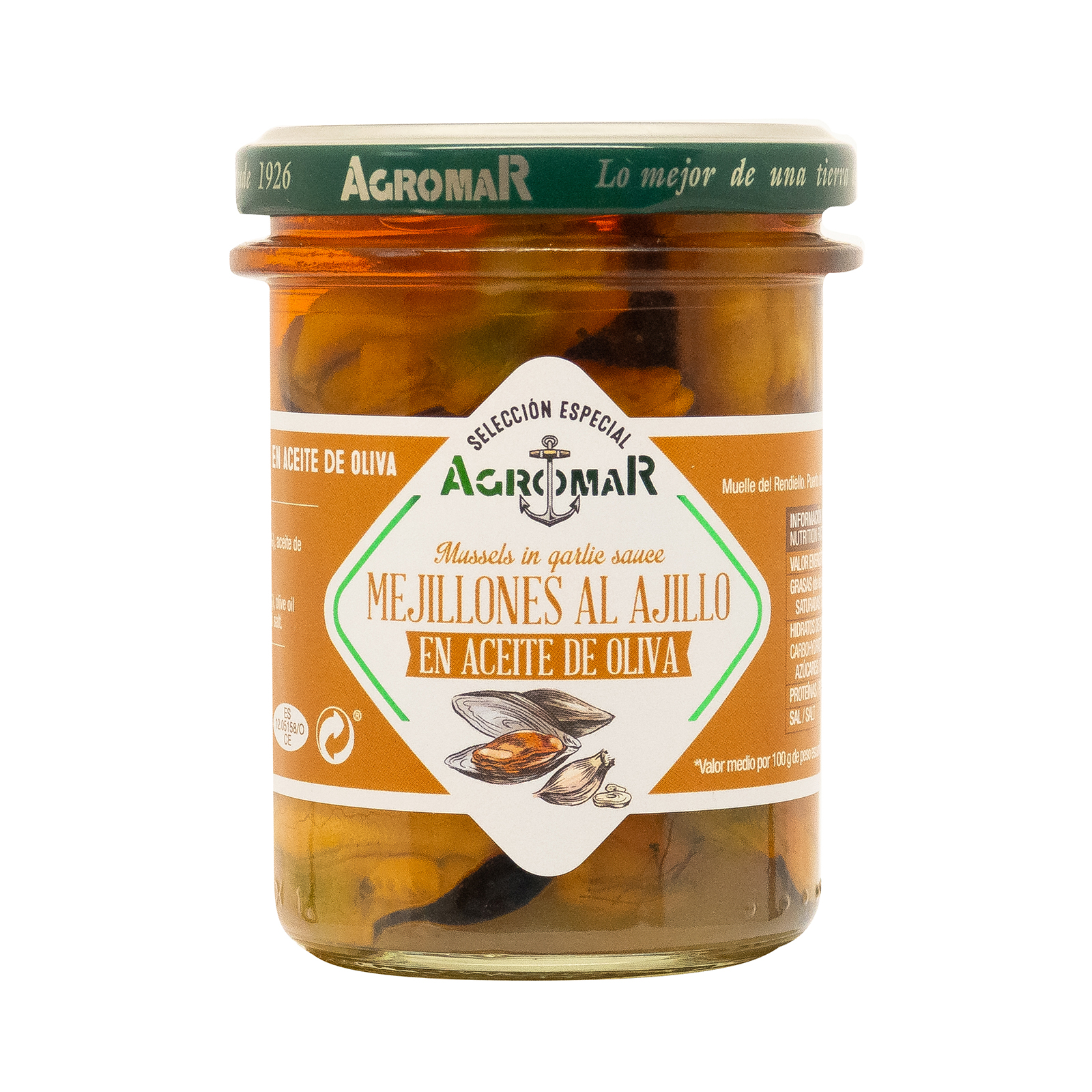 Agromar Mussels In Garlic Sauce with Olive Oil | NTUC FairPrice