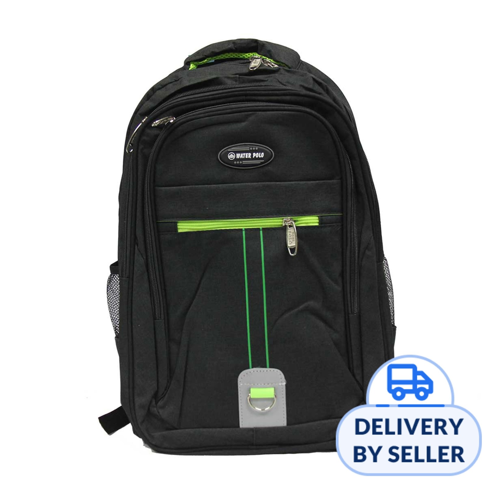 Water Polo Lucid Backpack School Bag - Black | NTUC FairPrice