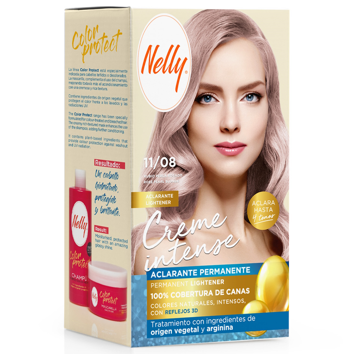 Nelly Hair Color - 11/08 Pink Pearl Blonde | NTUC FairPrice