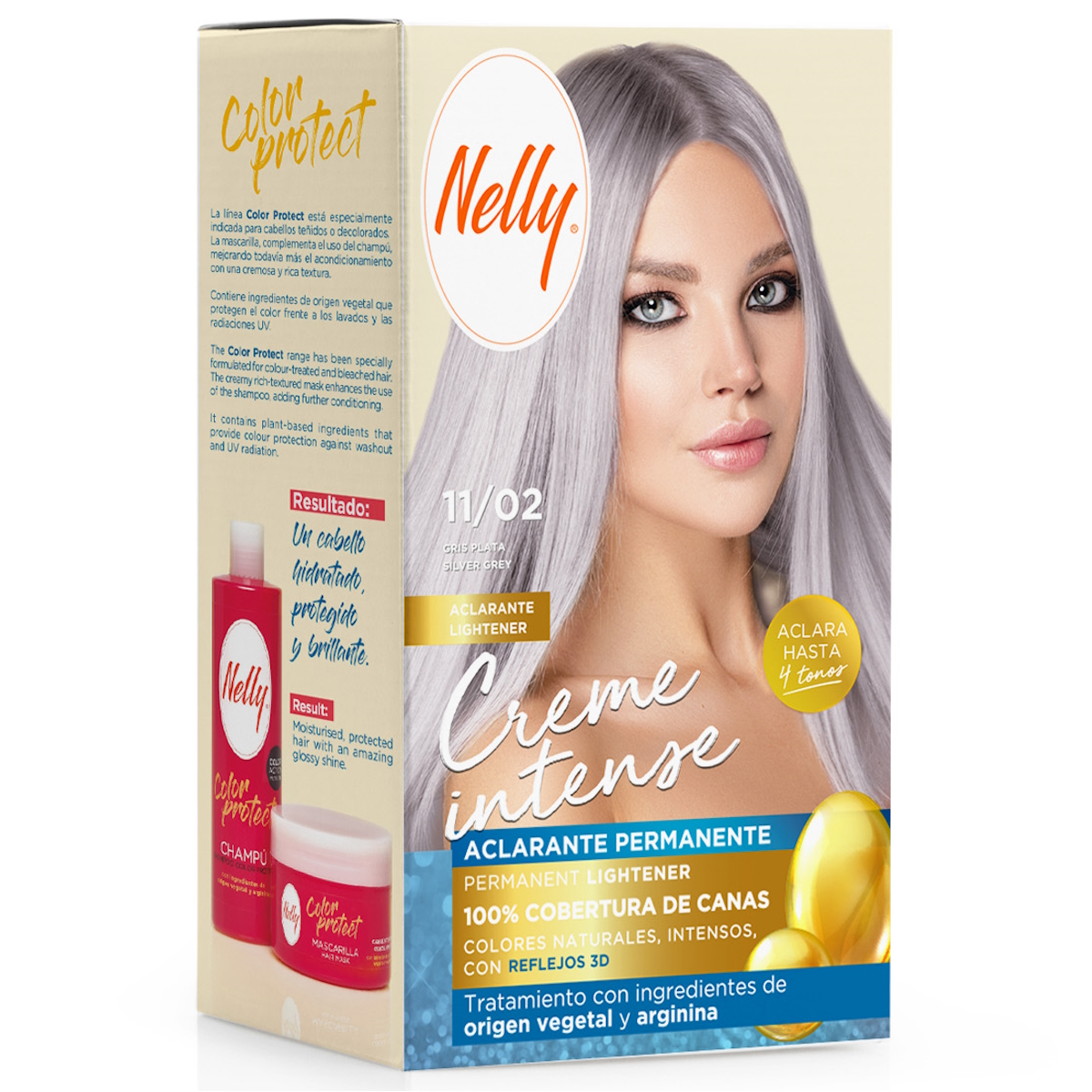 Nelly Hair Color - 11/02 Silver Grey | NTUC FairPrice