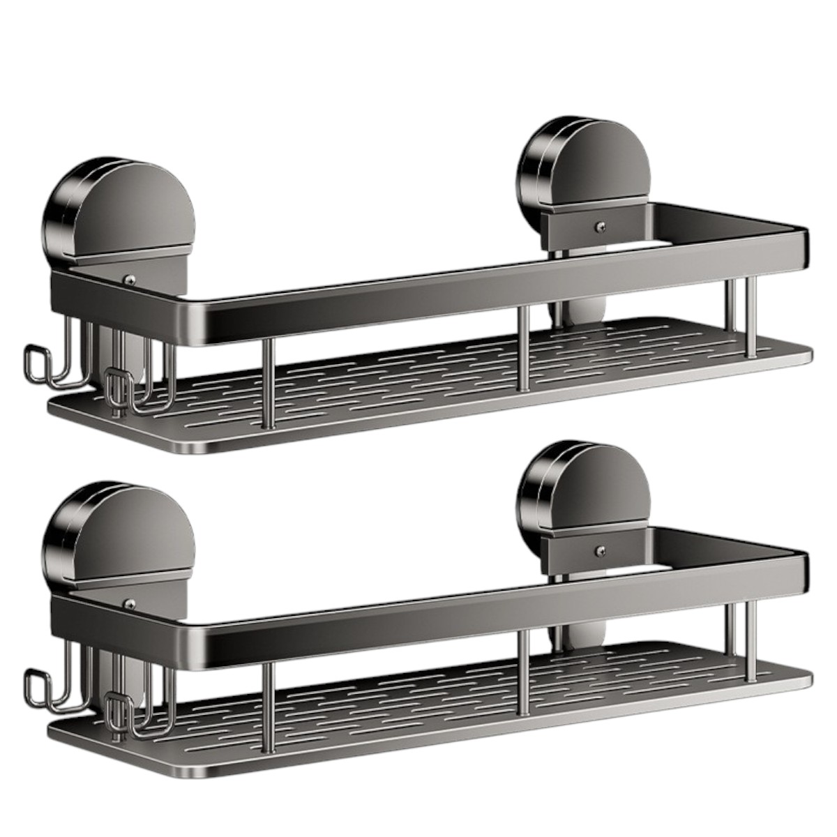 Kitchen Toilet Suction Rack No Drilling - 2 layers | NTUC FairPrice