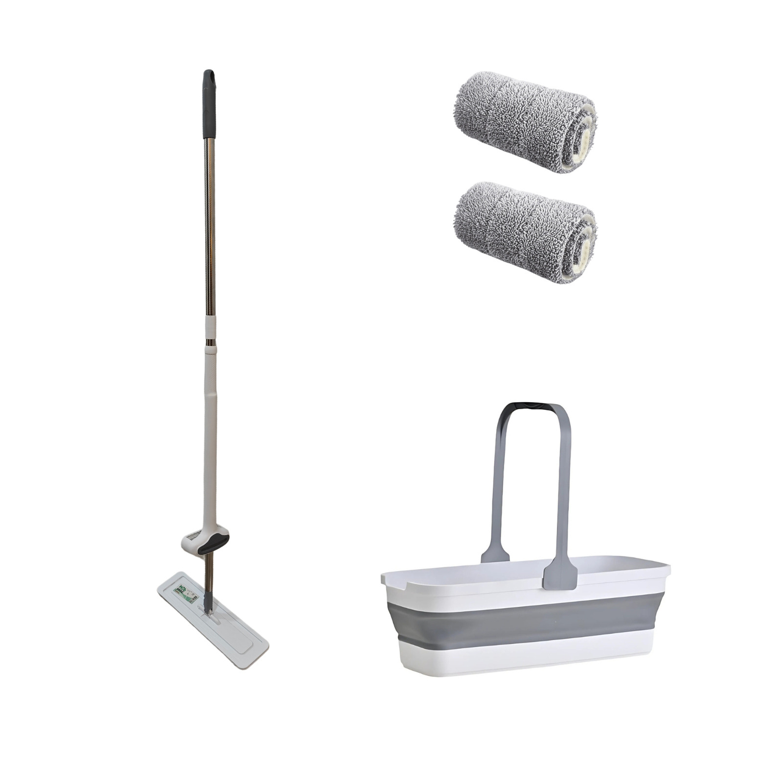 Amark Magic Mop Set with Collapsible Pail 11.8L & 2 Refills | NTUC ...