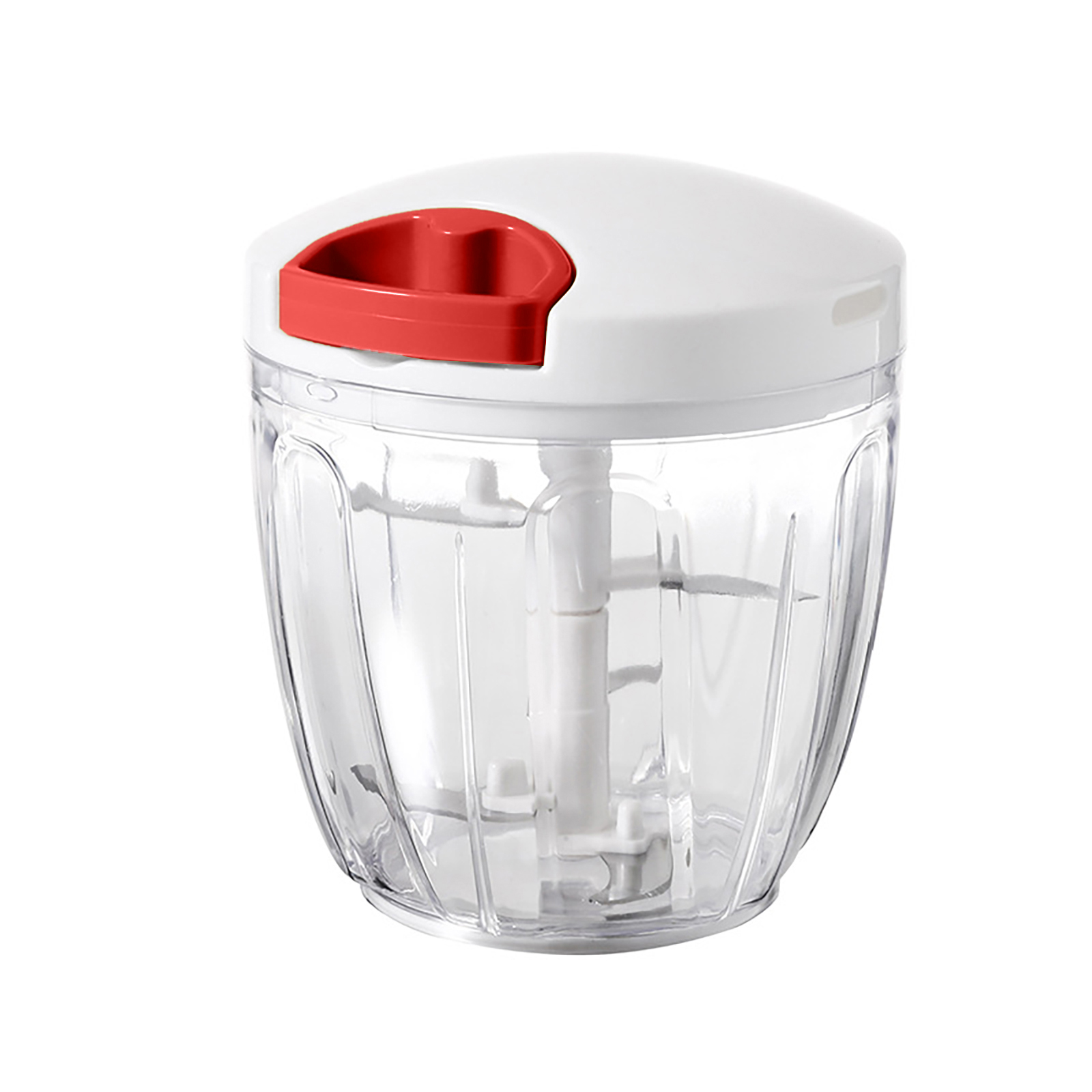 Amark Pullstring Spin Food Chopper with 900ml Bowl (Red) | NTUC FairPrice