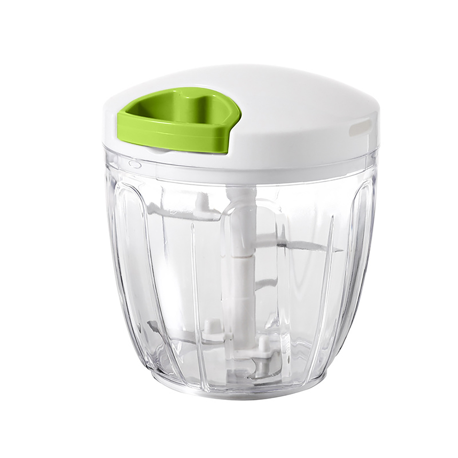 Amark Pullstring Spin Food Chopper with 900ml Bowl (Green) | NTUC FairPrice