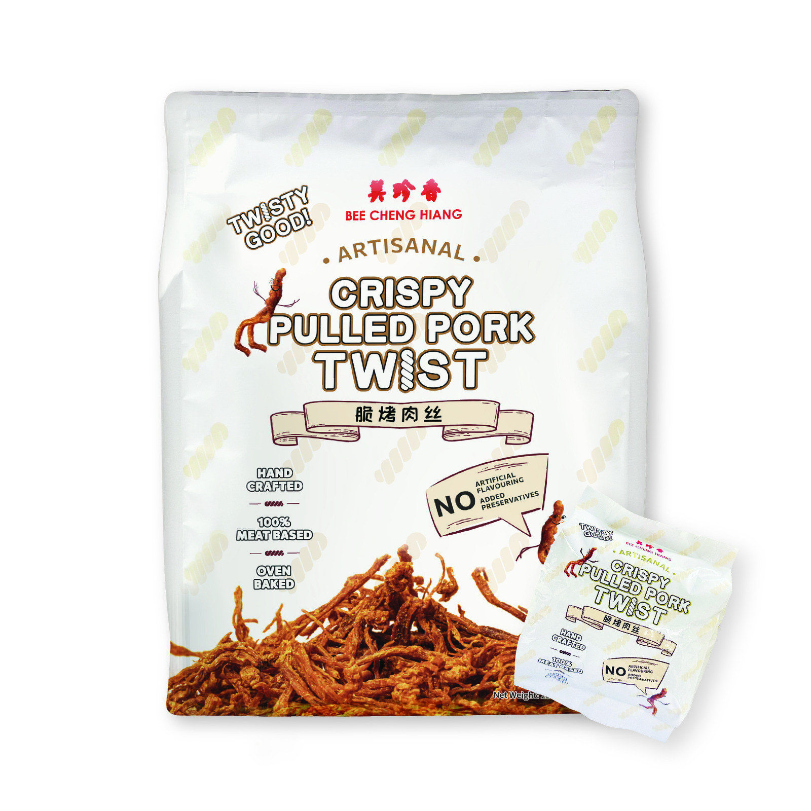 Bee Cheng Hiang Crispy Pulled Pork Twist | NTUC FairPrice