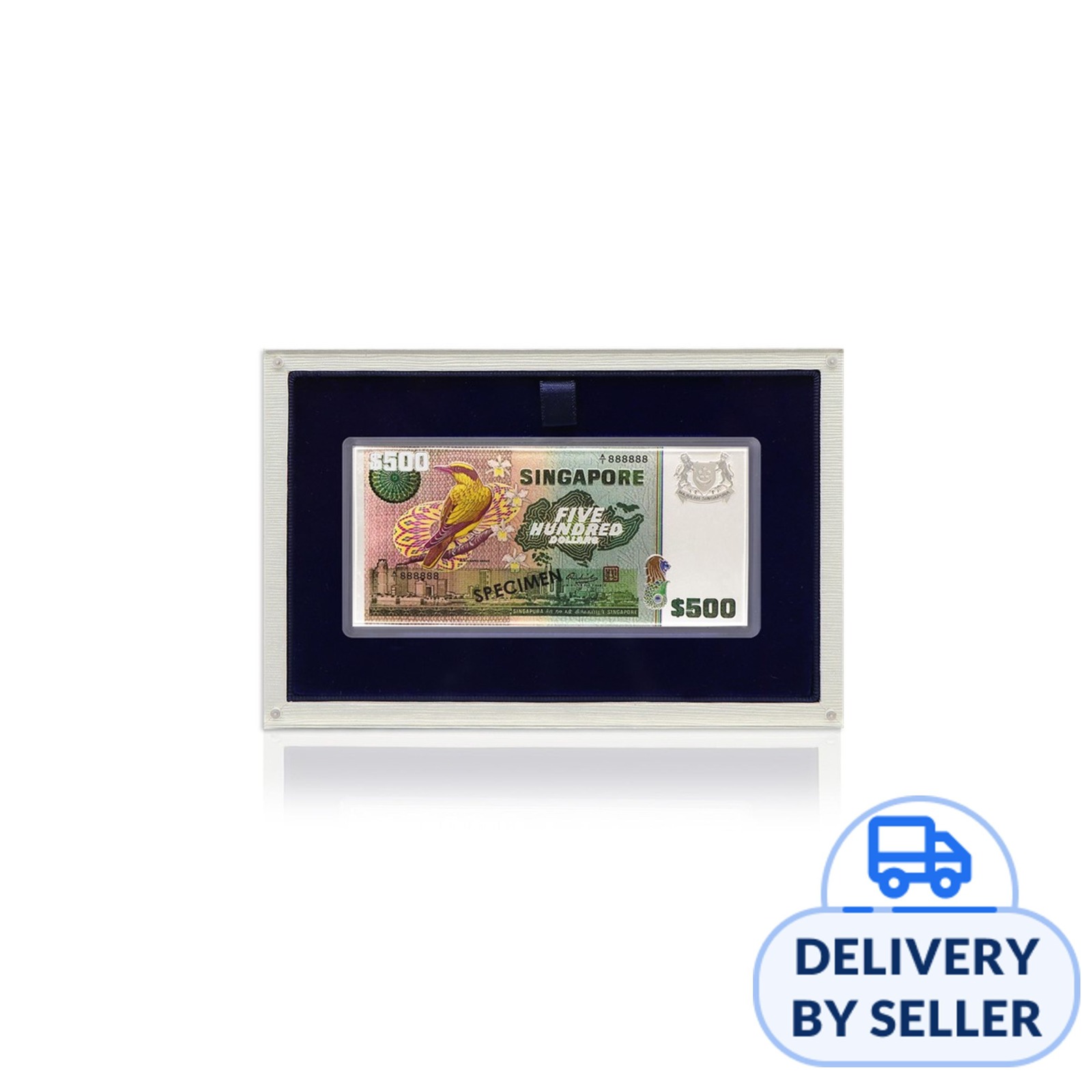 Singapore $500 Bird Series 999 Fine Silver Sheet | NTUC FairPrice