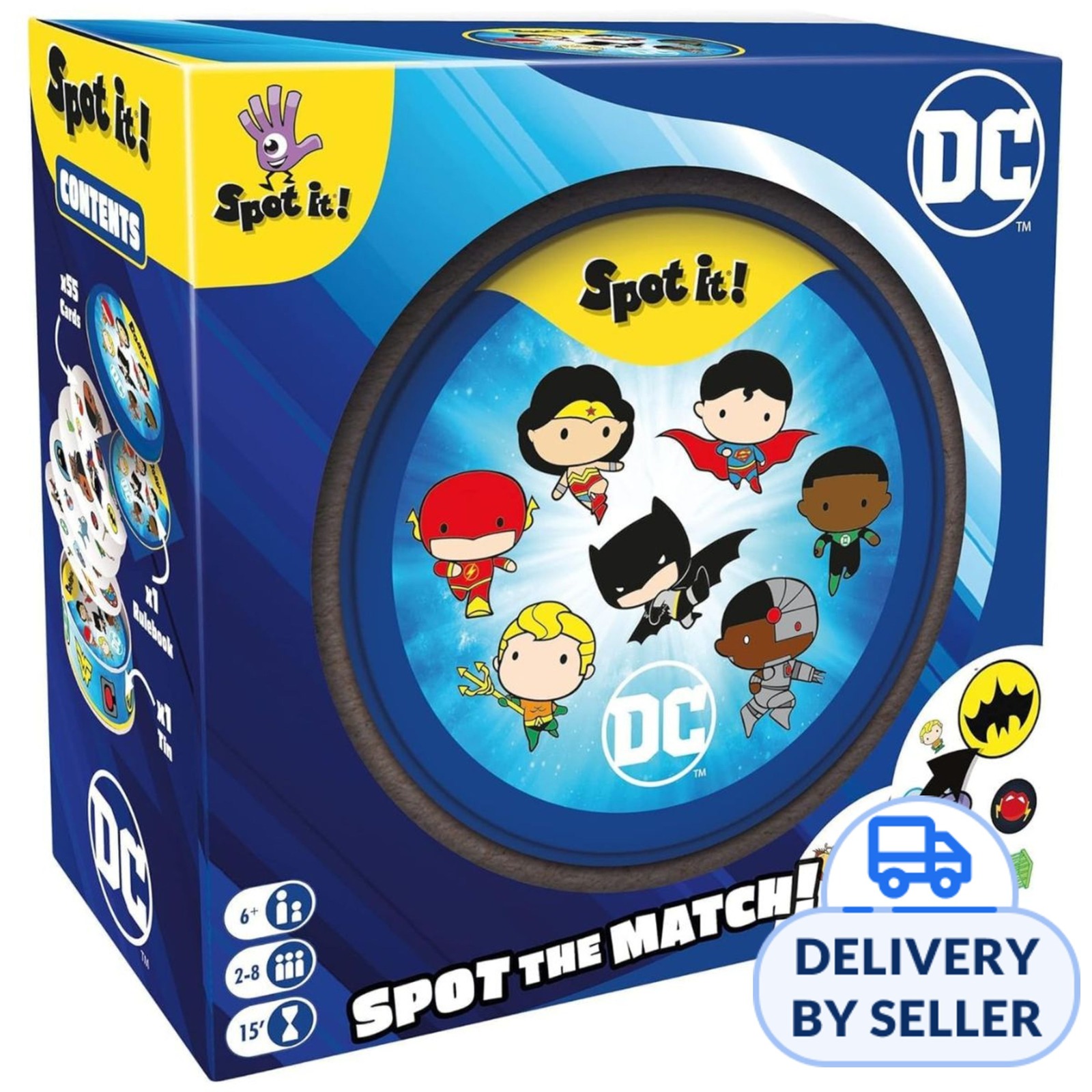 Spot it Dobble DC Universe Comics Edition | NTUC FairPrice