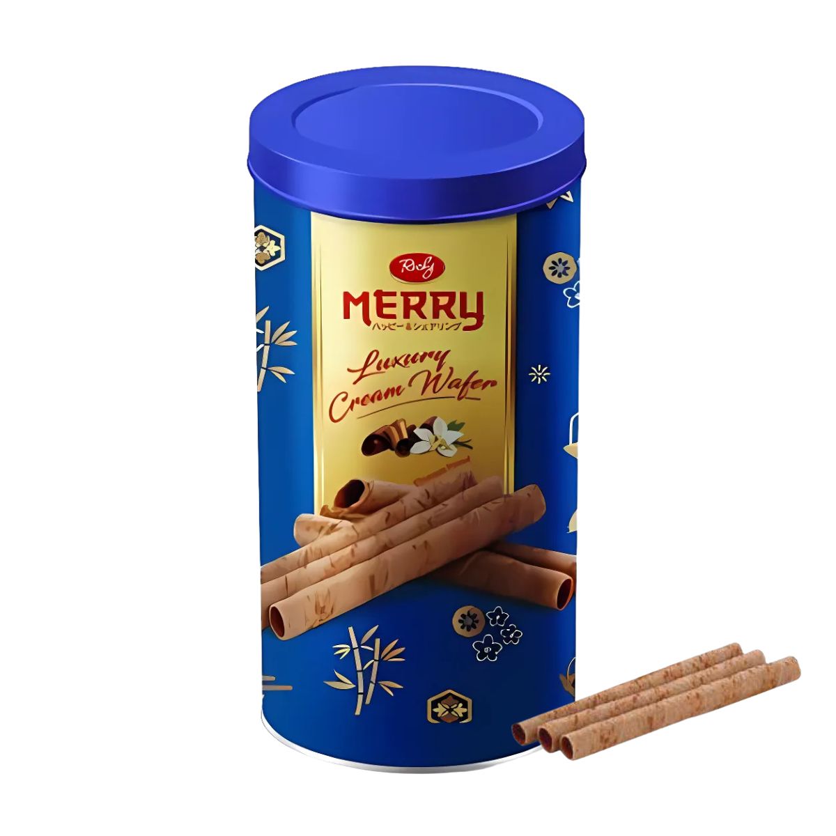 Richy Merry Cream Filled Wafer - Chocolate | NTUC FairPrice