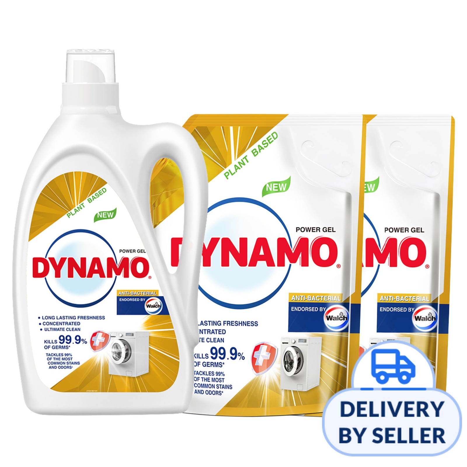 Dynamo Liquid Detergent Bundle - Anti-bacterial | NTUC FairPrice
