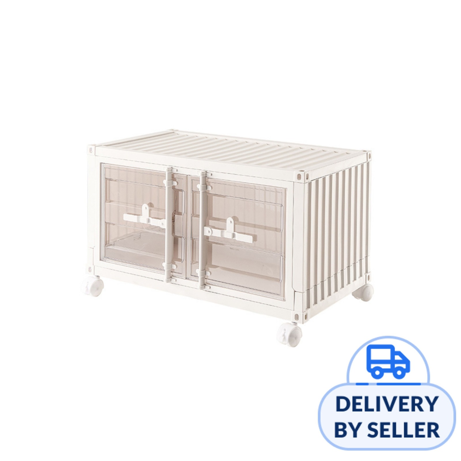 HOUZE Extra Large Container Display Storage Box - White | NTUC FairPrice