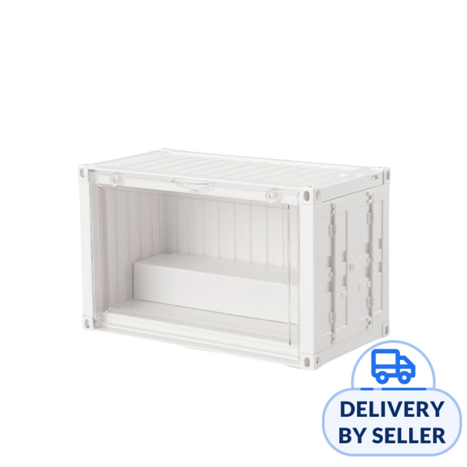 HOUZE Popmart Small Display Box With Shelf - White | NTUC FairPrice