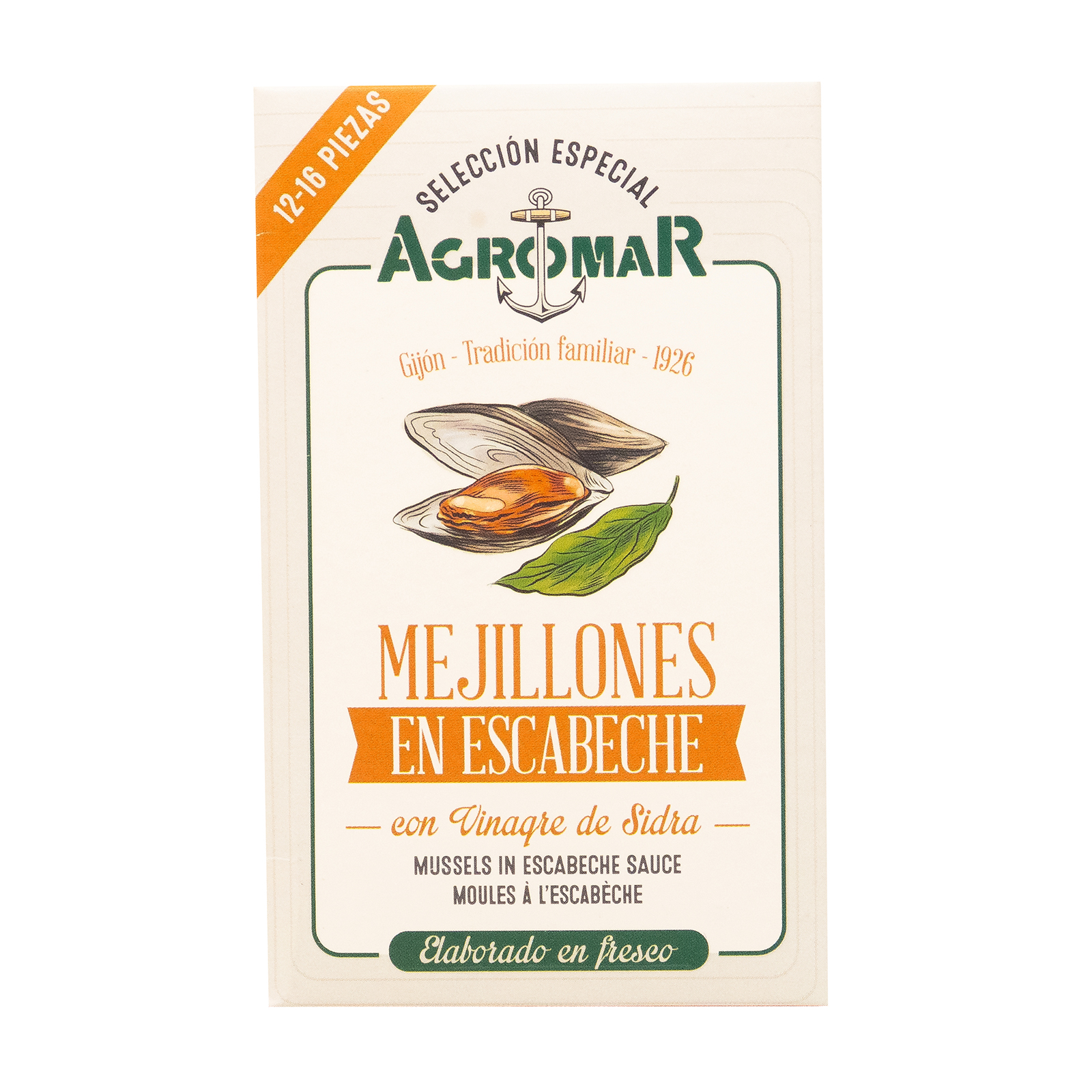 Agromar Mussels In Escabeche Sauce with Cider Vinegar | NTUC FairPrice