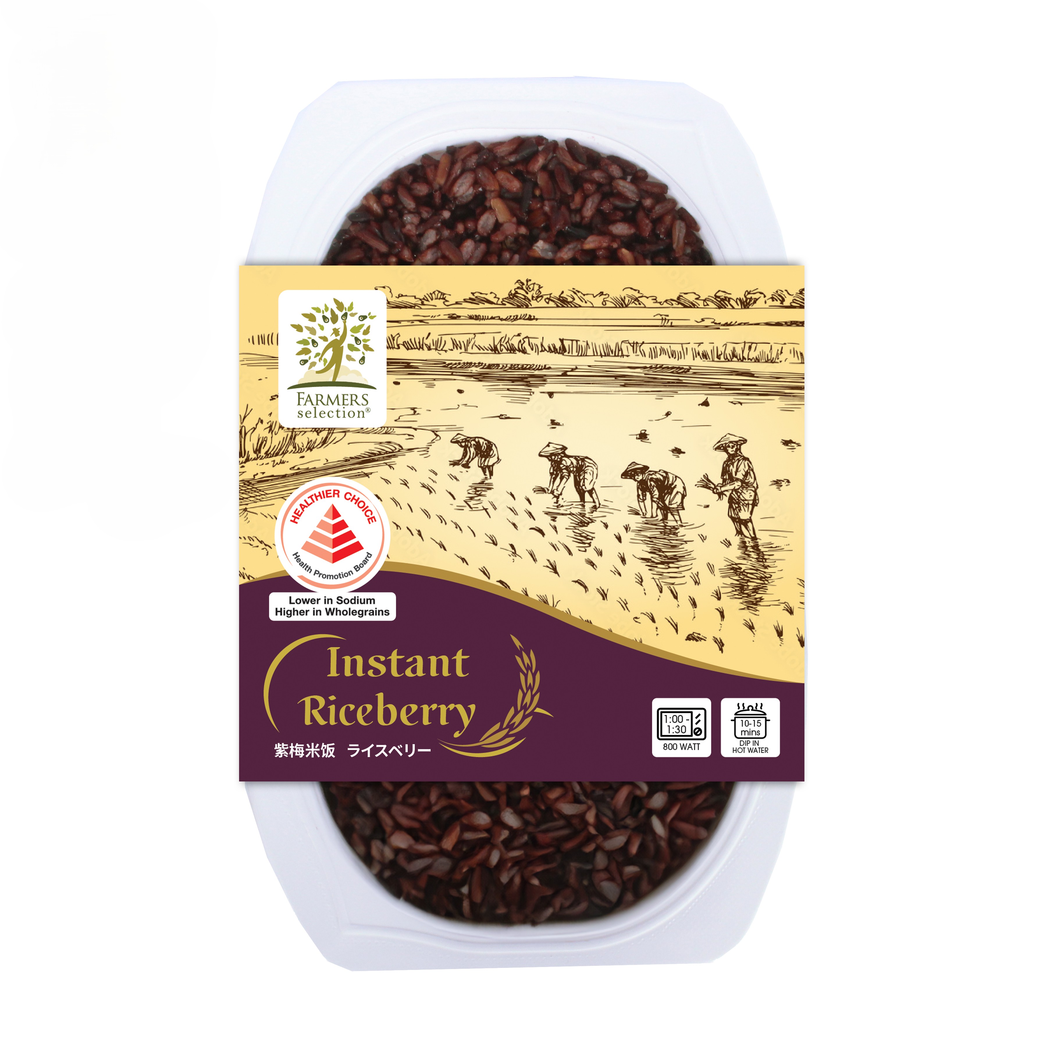 Farmers Selection Instant RiceBerry | NTUC FairPrice