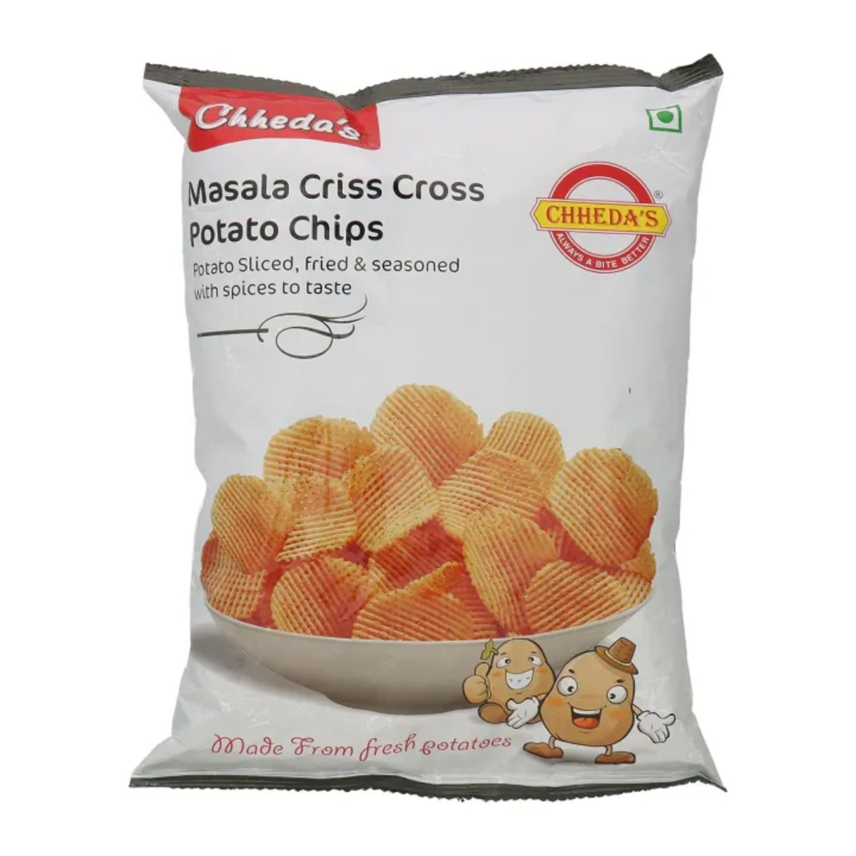 Chheda's Masala Criss Cross Potato Chips | NTUC FairPrice
