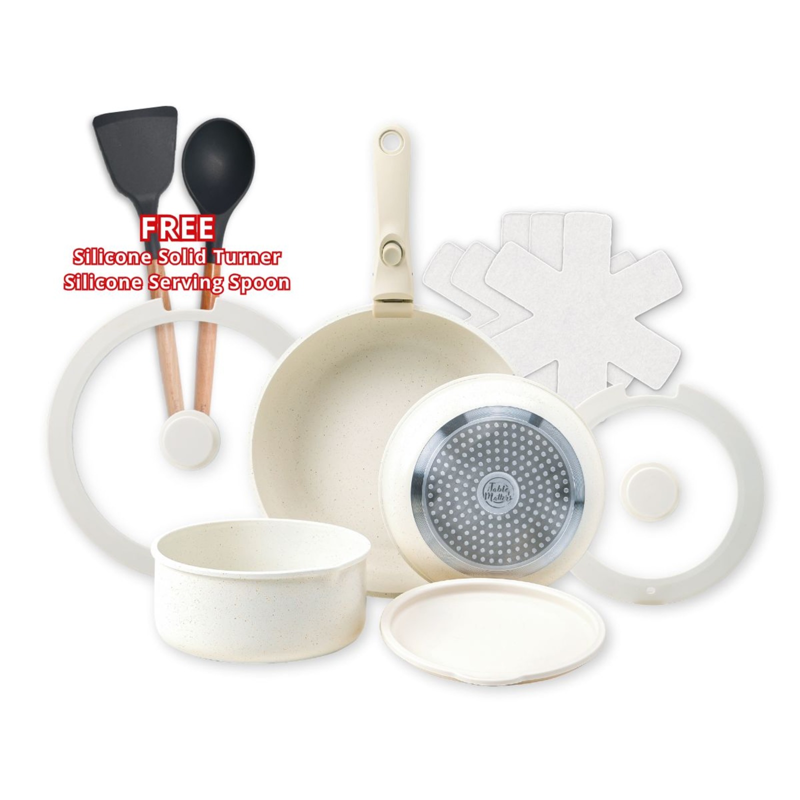 Table Matters SnapChef 10 Pcs Cookware with Gift | NTUC FairPrice