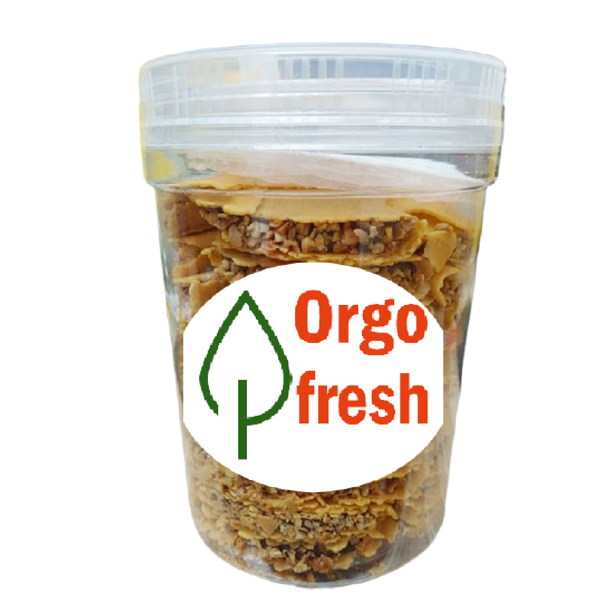 Orgo Fresh Savory Almond Chocolate Cream Kuih Karpet Snack | NTUC FairPrice