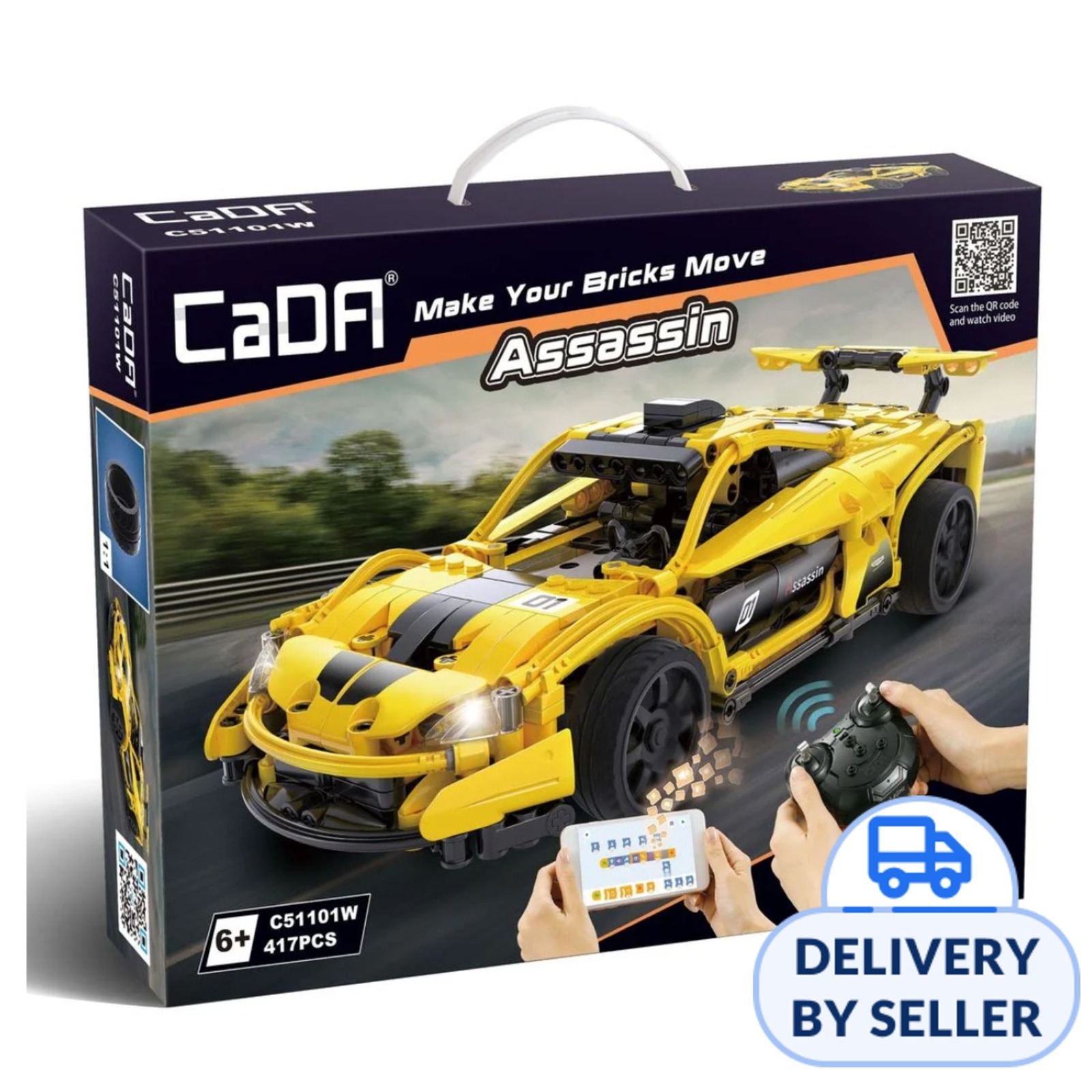 CaDA RC Auto Assassins C51101W | NTUC FairPrice