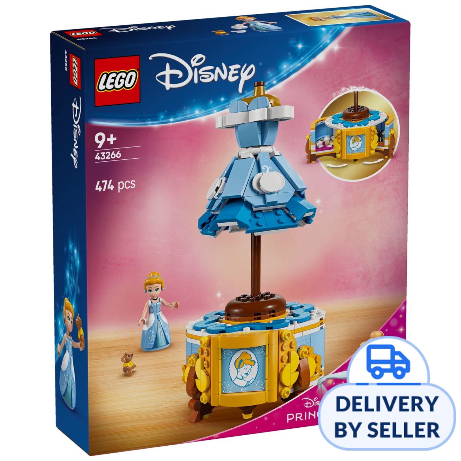 LEGO 43266 Disney Princess Cinderella’s Dress | NTUC FairPrice