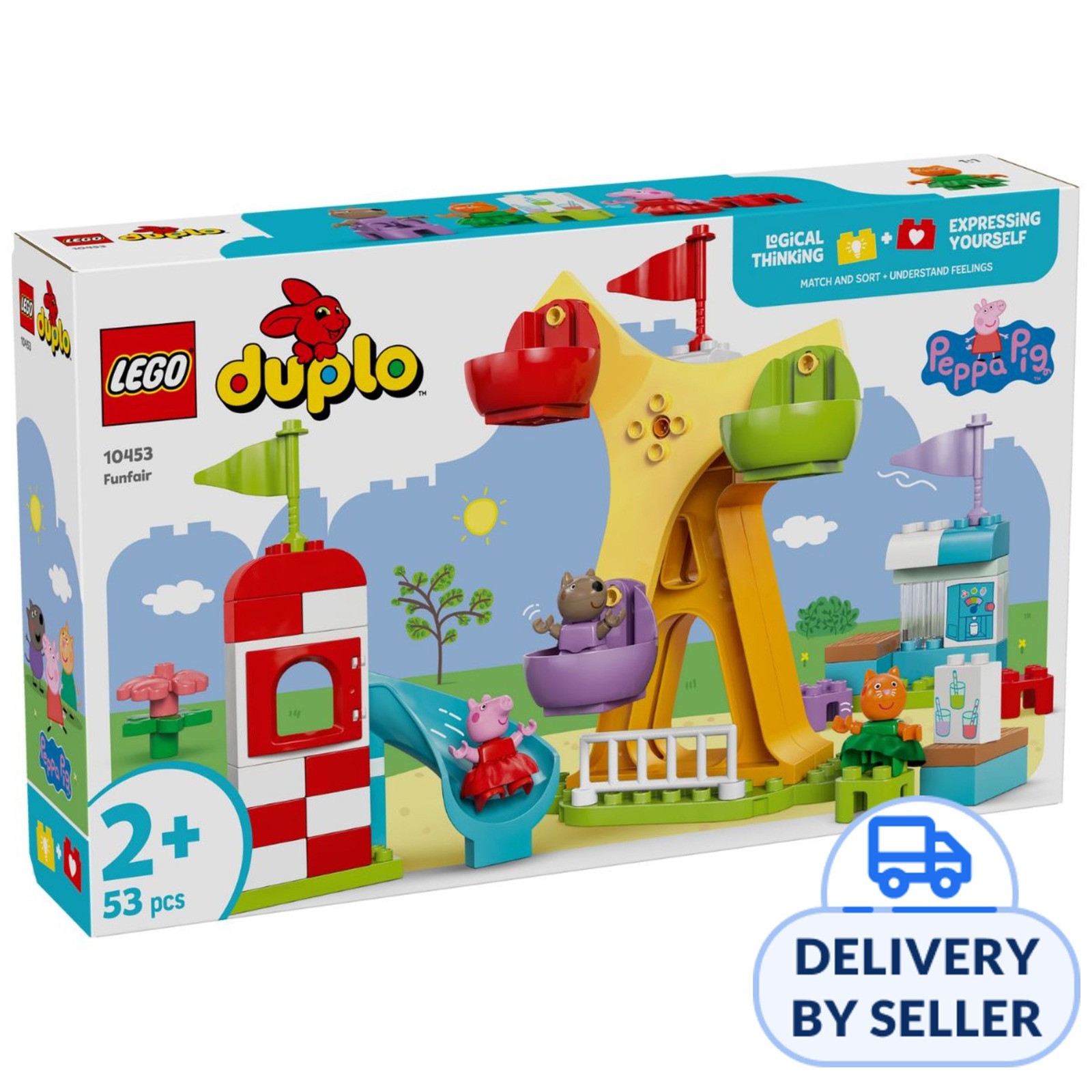 LEGO 10453 DUPLO Peppa Pig Funfair | NTUC FairPrice