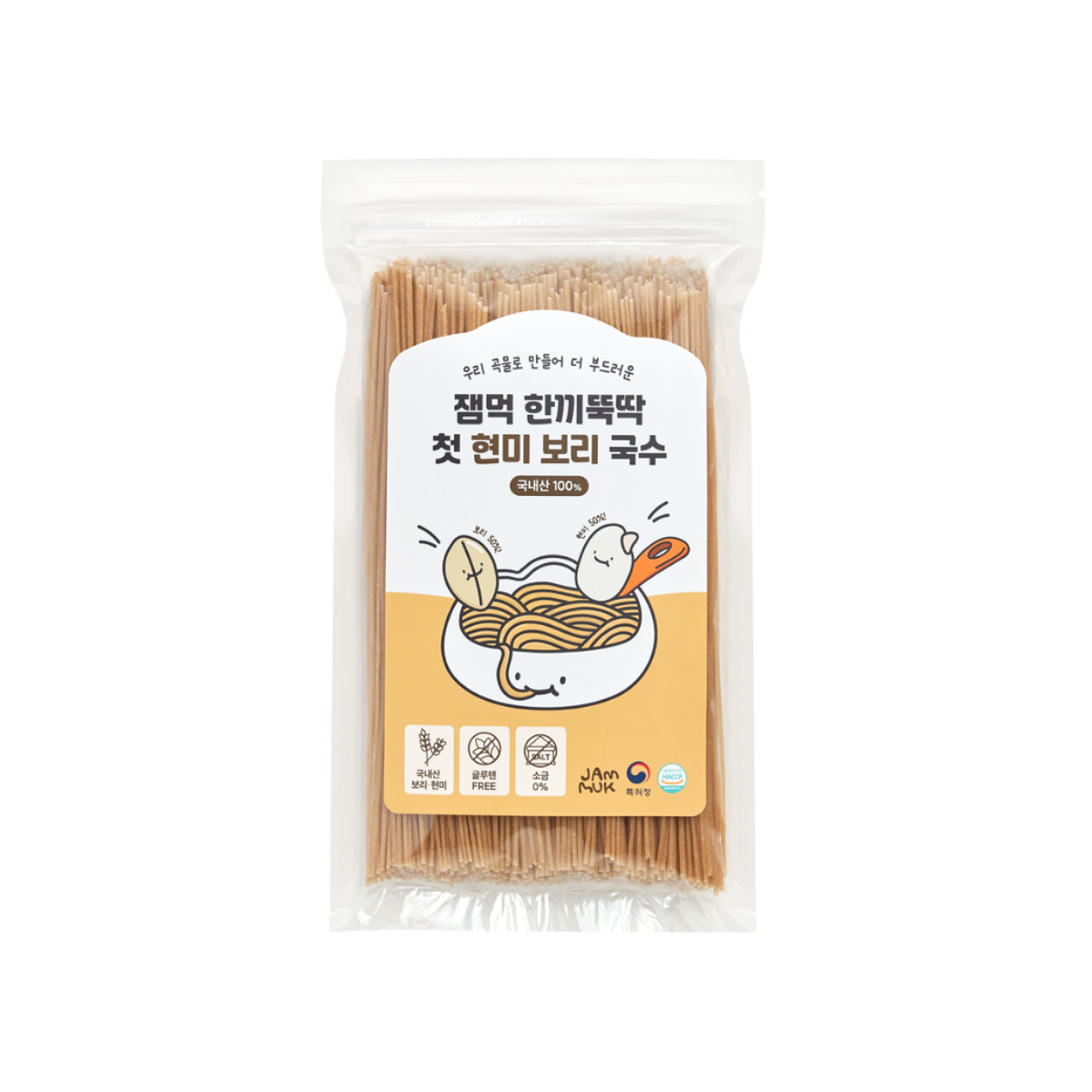 Jammuk Brown Rice Barley Noodles | NTUC FairPrice