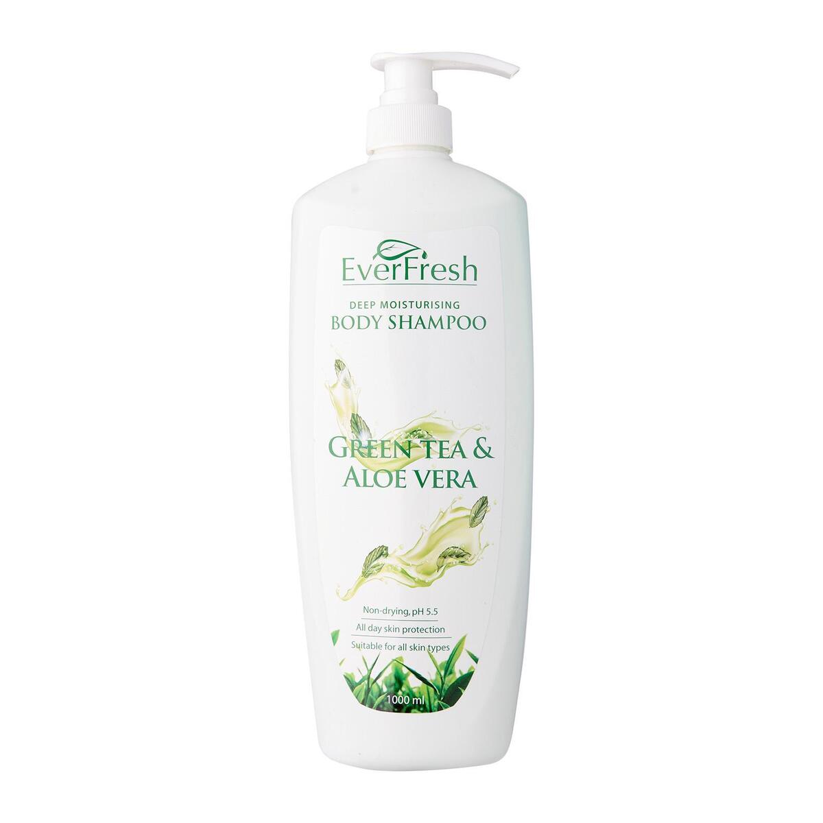 Everfresh Deep Moisturise Body shampoo-Green Tea & Aloe Vera | NTUC ...