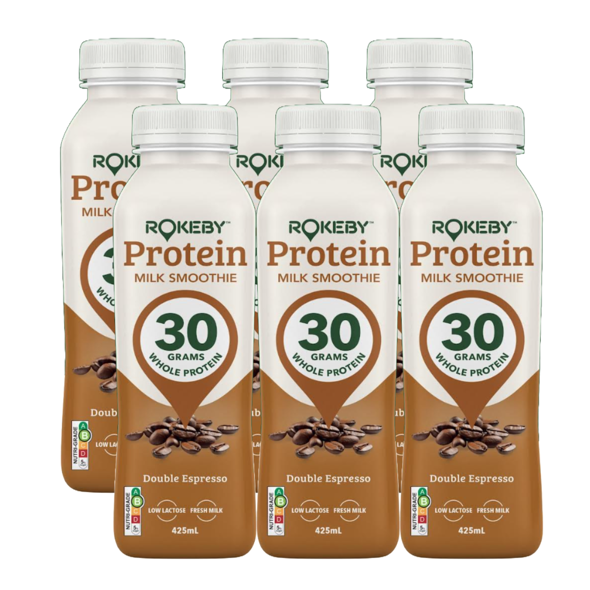 Rokeby Farms Protein Smoothie - Double Espresso | NTUC FairPrice