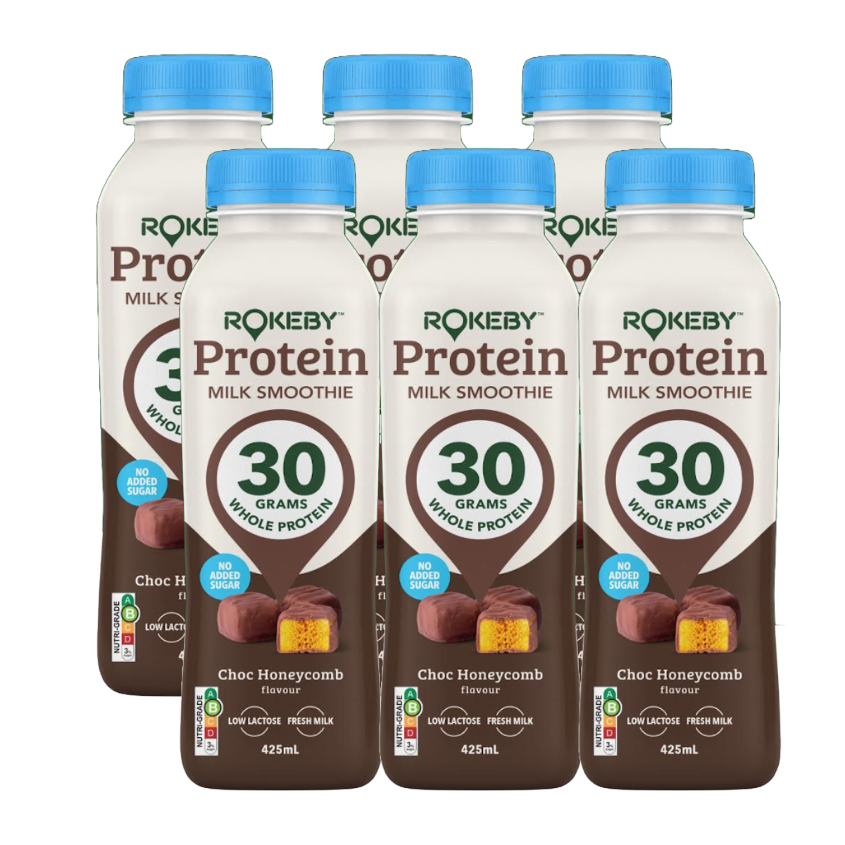 Rokeby Farms Protein Smoothie - Choc Honeycomb | NTUC FairPrice