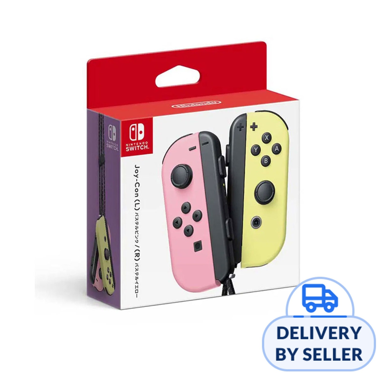 Nintendo Switch Official Joy-Con Controllers - Pink/Yellow | NTUC FairPrice