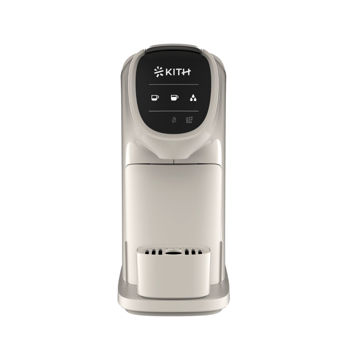 Kith Ava Capsule Coffee Machine - Vanilla White | NTUC FairPrice