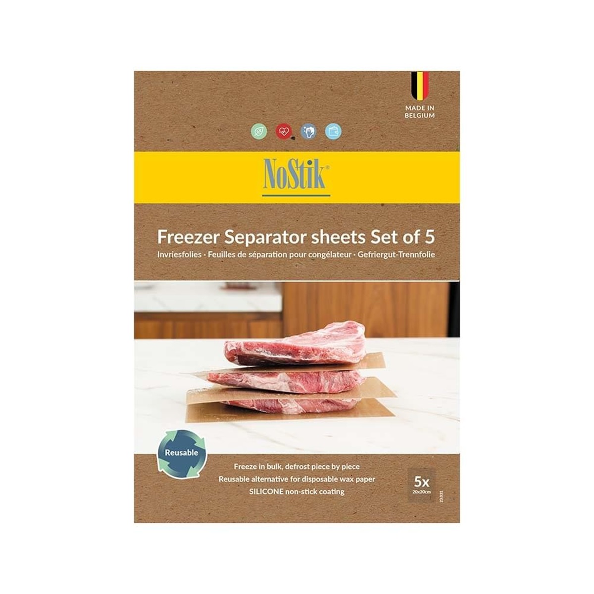 NoStik Silicon Separator Sheets | NTUC FairPrice