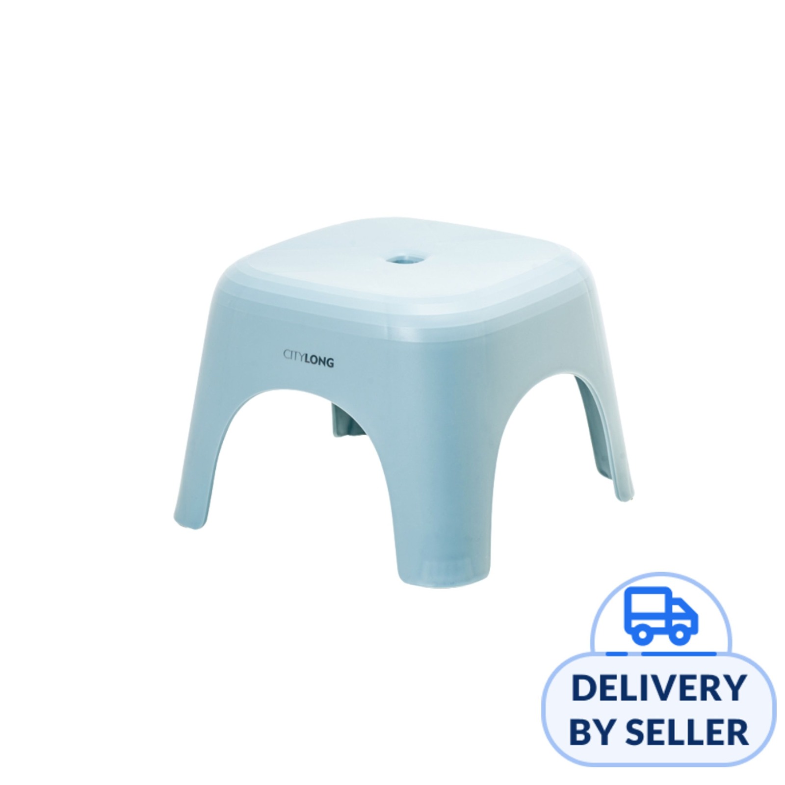 Citylife Cuboid Sitting Stool - Blue | NTUC FairPrice