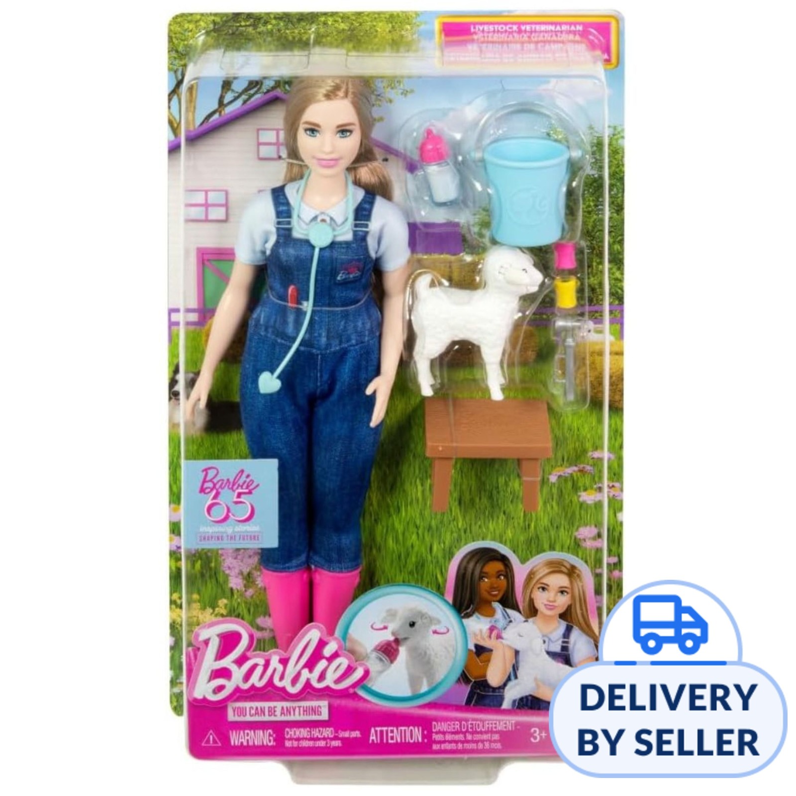 Barbie Farm Veterinarian Playset | NTUC FairPrice