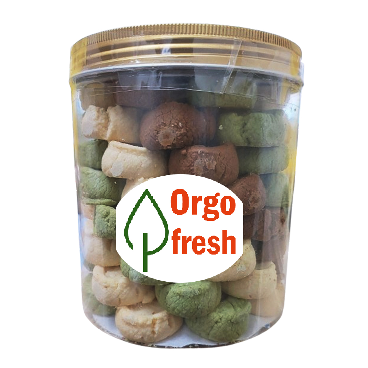 Orgo Fresh Green Tea Chocolate German Butter Cookies | NTUC FairPrice