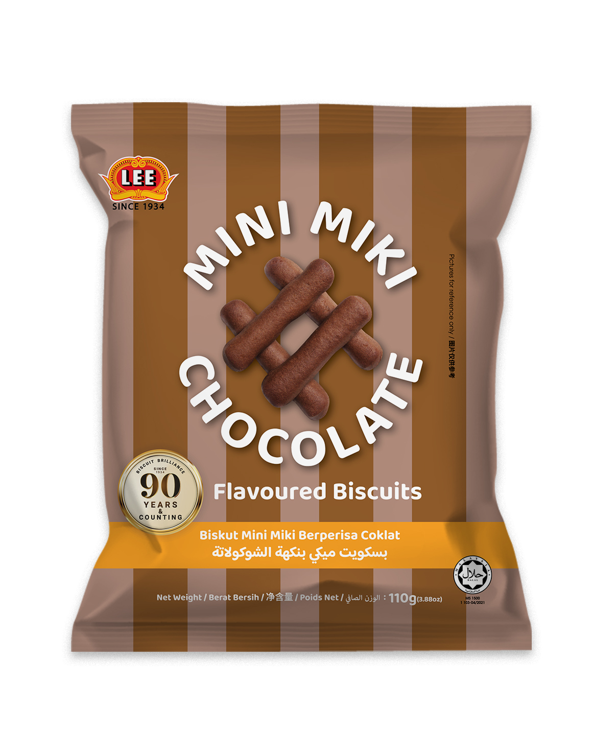 LEE Mini Miki Chocolate Flavoured Biscuits | NTUC FairPrice