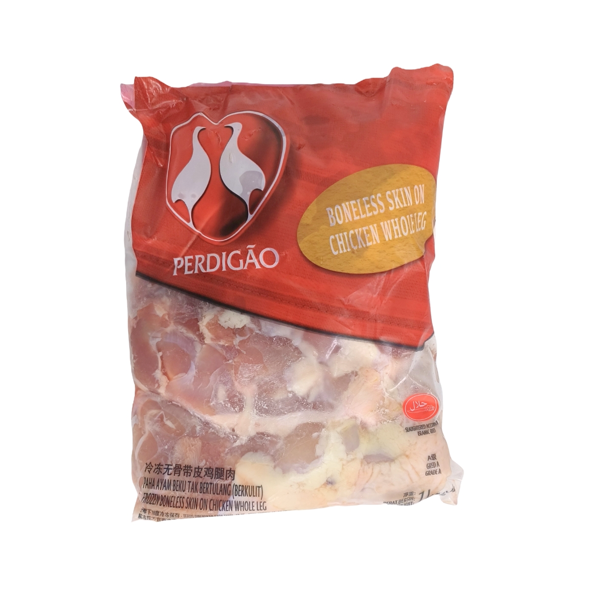 Perdigao Chicken Boneless Leg - Unsized (Frozen) | NTUC FairPrice