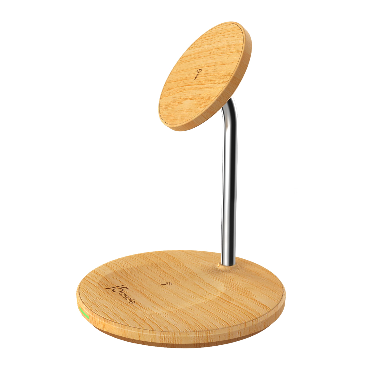 J5Create Woodgrain 2-in-1 Magnetic Charging Stand JUPW2106NP | NTUC ...