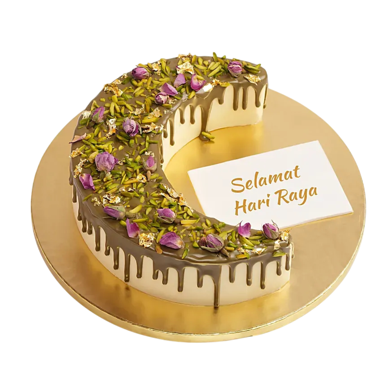 FNP Hari Raya Chocolate Cake Crescent shape | NTUC FairPrice