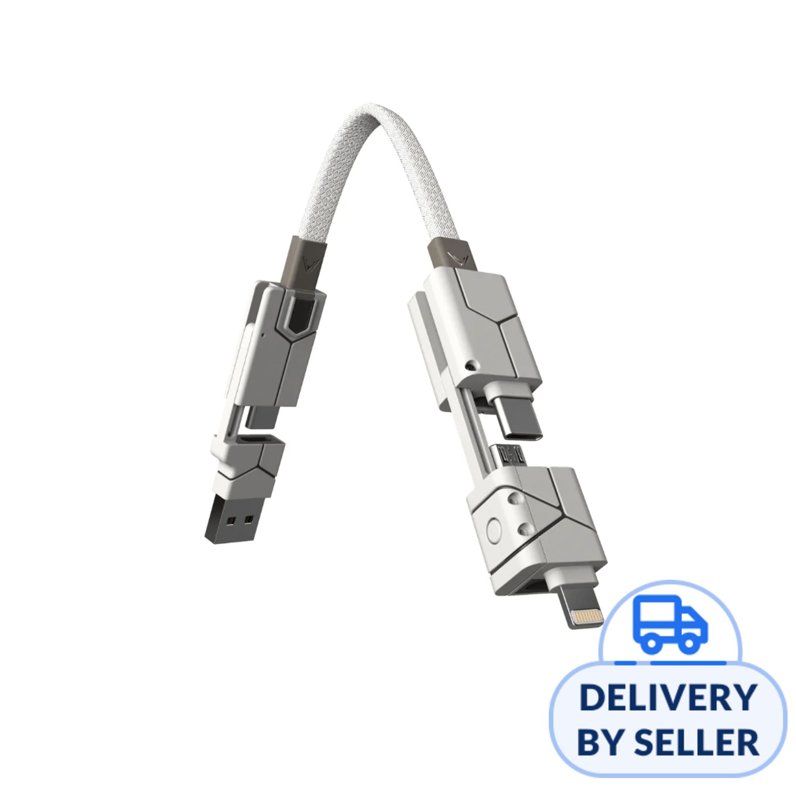 Futurizta Zeus-X Go 6in1 Universal Cable- Keychain M. White | NTUC ...