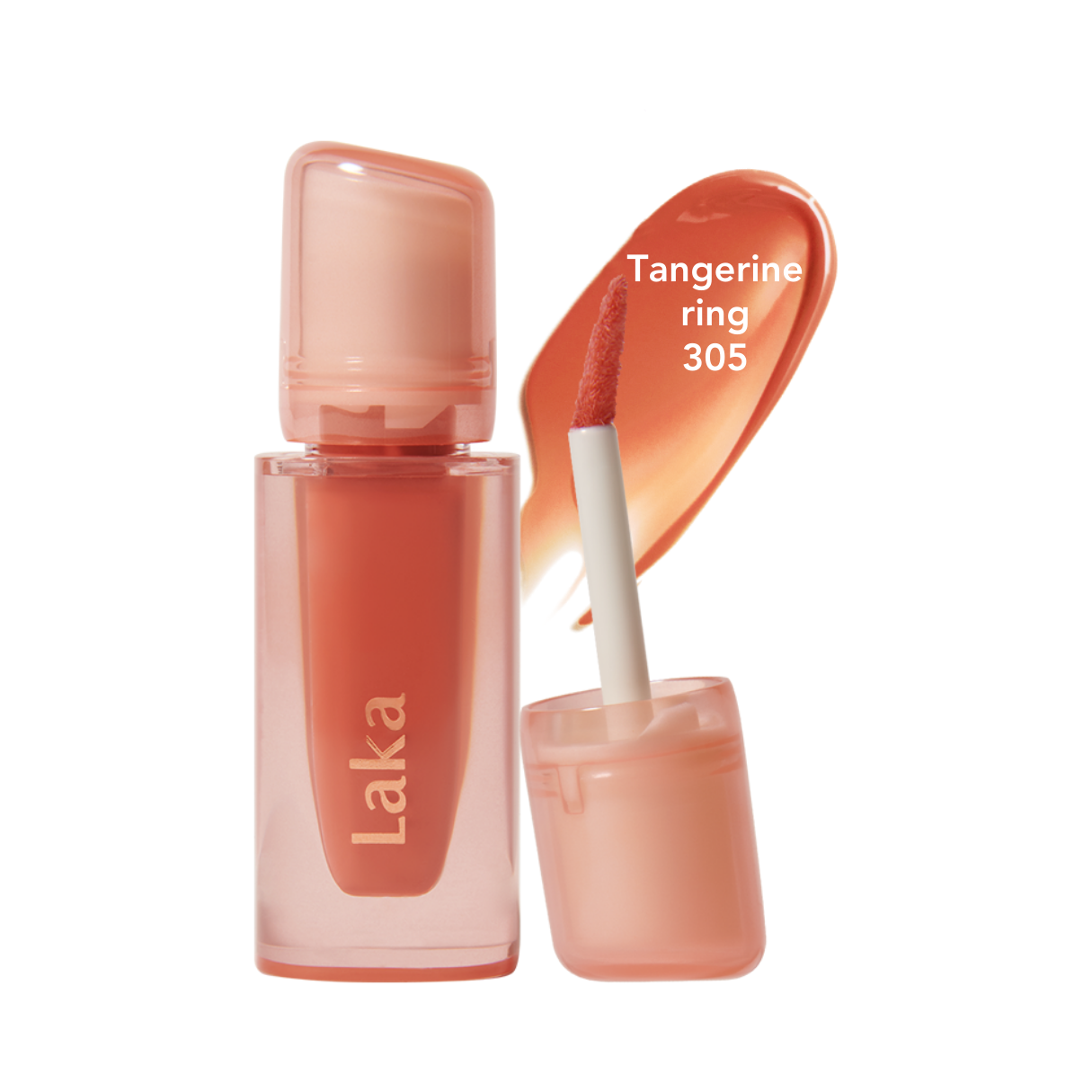 Laka Jelling Nude Gloss Tangerine ring | NTUC FairPrice
