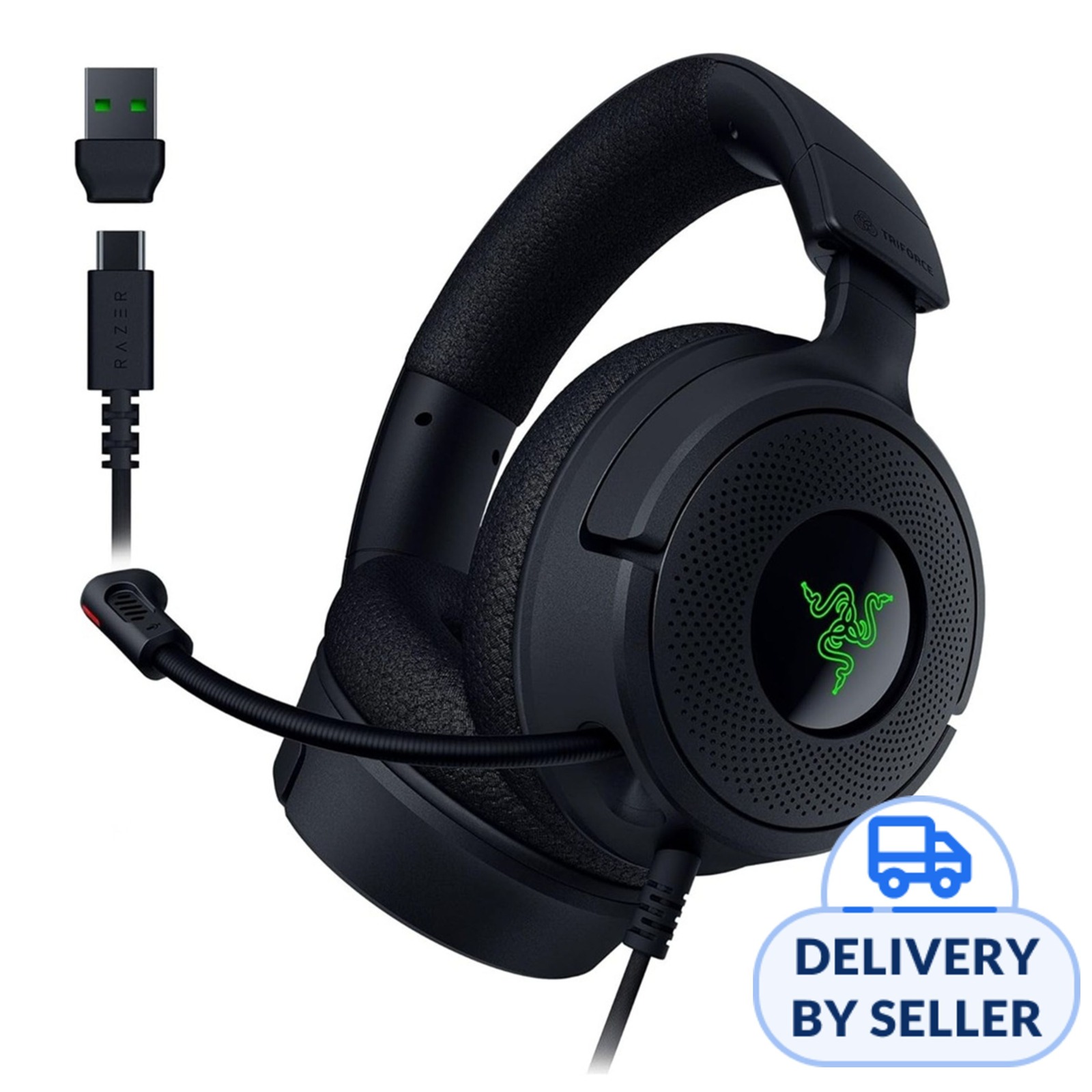 Razer Kraken V4 X Wired Gaming Headset | NTUC FairPrice