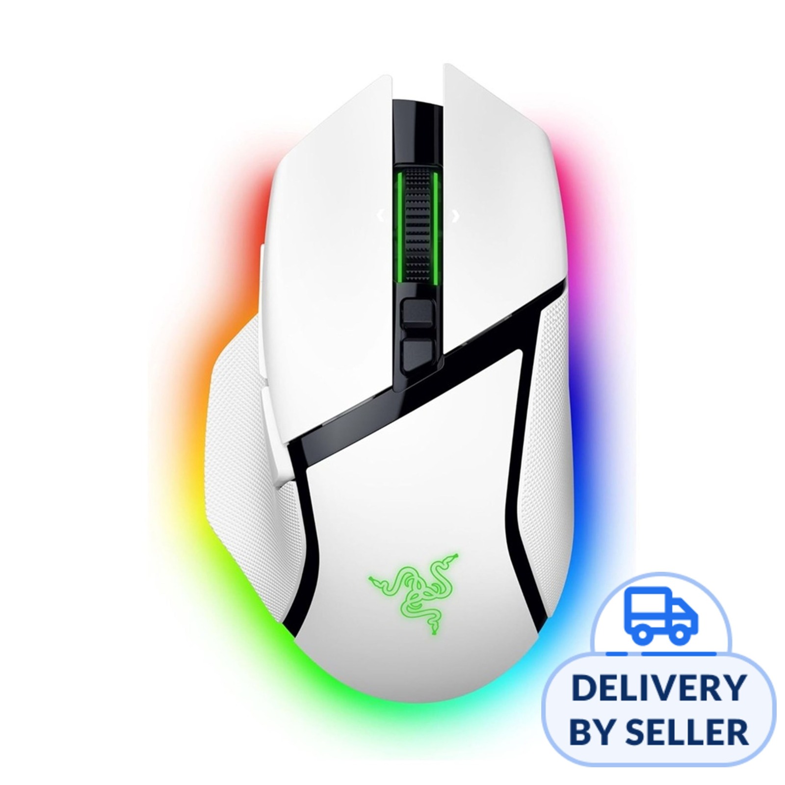Razer Basilisk V3 Pro 35K Wireless Mouse - White Edition | NTUC FairPrice